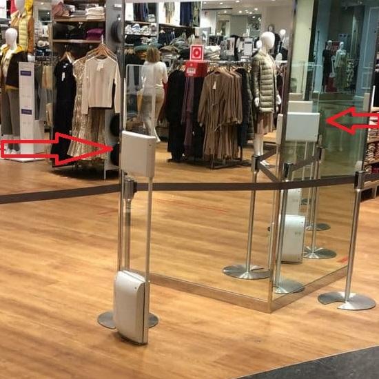 Shoplifting: anti-theft jammers, detacher, magnets, jammers or fabric